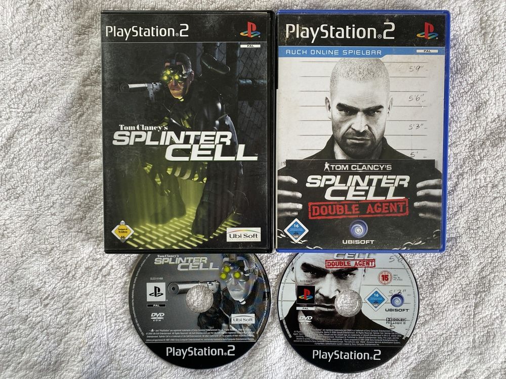 Tom Clancy’s Splinter Cell & Splinter Cell Double Agent PS2 (Gebraucht ...