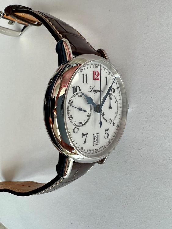 Top: LONGINES Monopusher Schaltrad-Chronograph (Gebraucht) in Worben ...