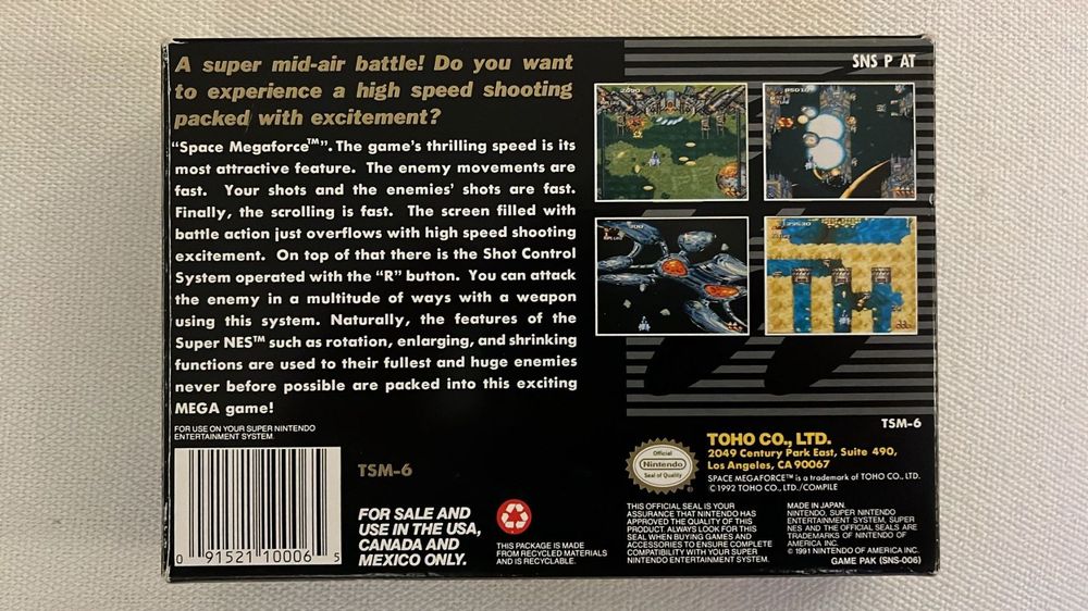 SuperNintendo - Space MegaForce | Kaufen auf Ricardo