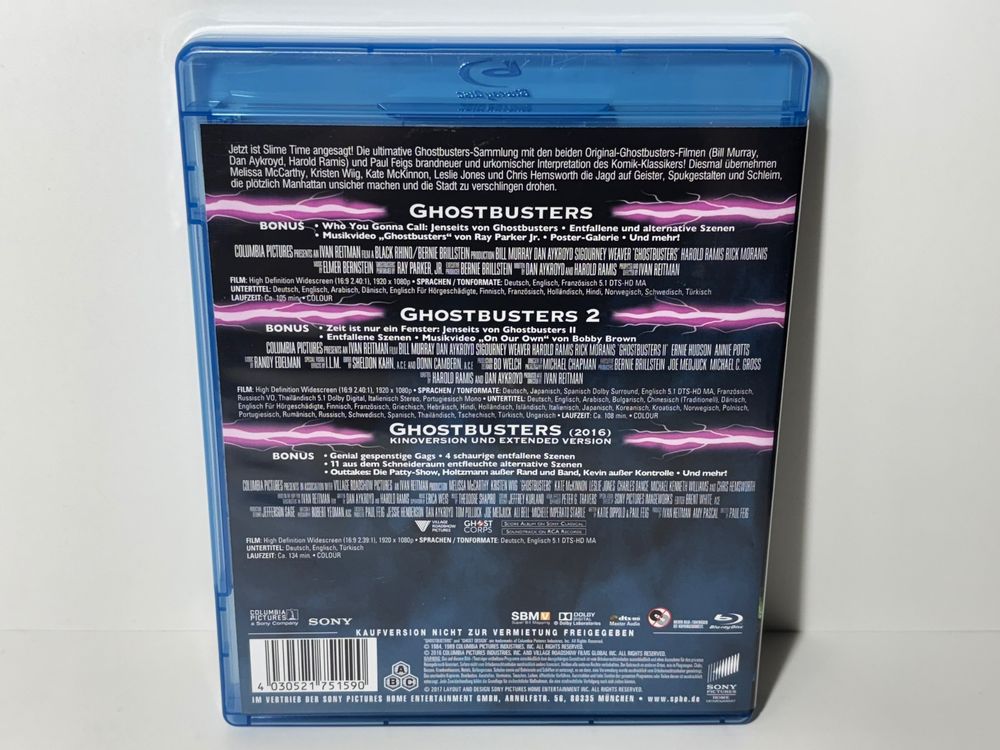 Ghostbusters Collection Blu Ray (Gebraucht) in Wilderswil für CHF 9.9 ...