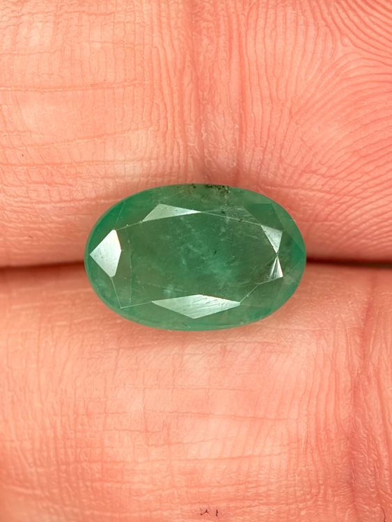 Ab 1 Fr. - 2.9 ct natürlicher Smaragd (Sambia) (Neu (gemäss ...