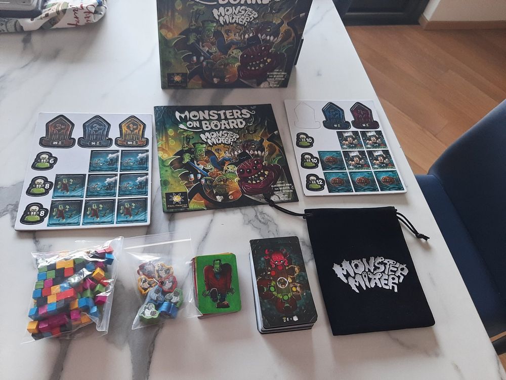 GIOCO DA TAVOLO MONSTERS ON BOARD ESPANSIONE MONSTER MIX | Kaufen auf ...