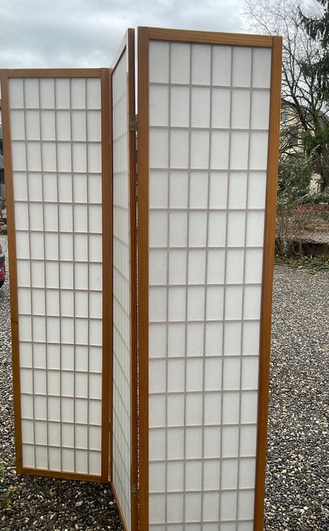 Paravan Japan Design Asiatika Trennwand Paravent (Gebraucht) in für CHF ...