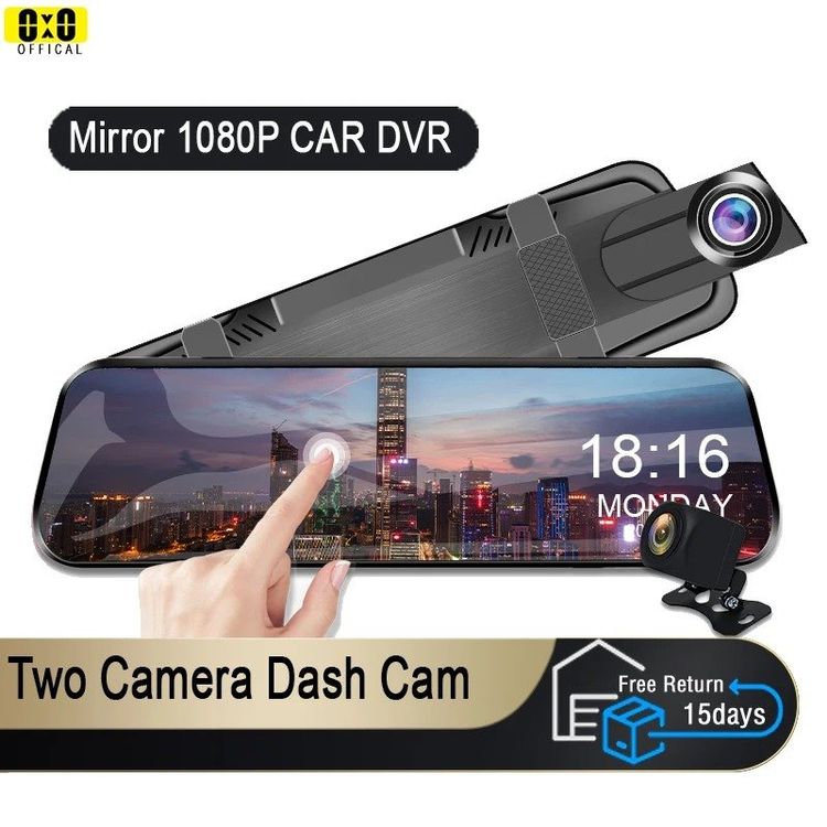 Auto-Spiegel kamera Touchscreen-Videorecorder Dash Cam (Neu und originalverpackt) in Genève für ...