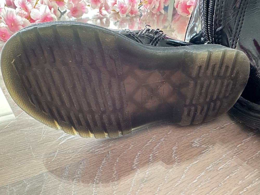 Dr. Martens Stiefel Gr.22 Chelsea Boots Lack schwarz🎀 (Gebraucht) in ...