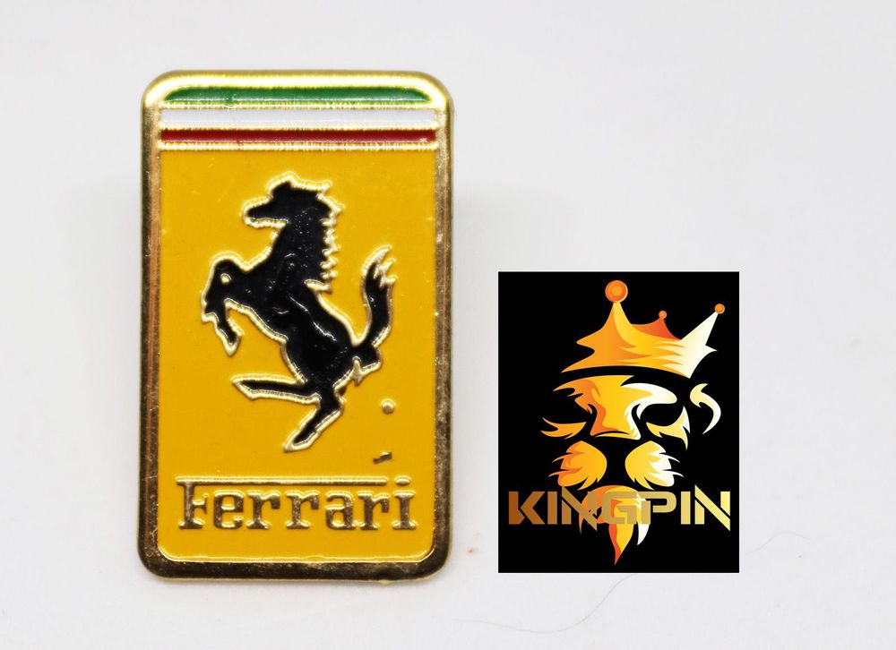 Ferrari Logo Pin ca. 2 cm x 1.2 cm | Kaufen auf Ricardo