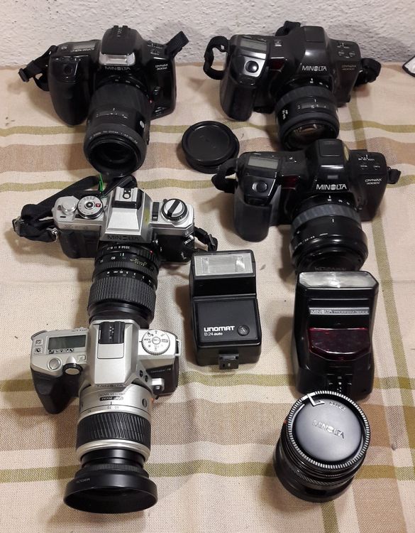 Minolta Dynax 8000i Dynax 7000i Dynax 300si Dynax 4 x-501 | Kaufen auf Ricardo