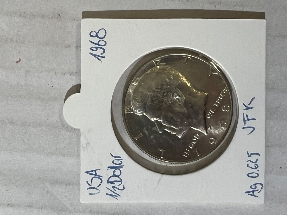 Silbermünze 1968 Amerika Liberty (Gebraucht) in bettlach für CHF 6 ...