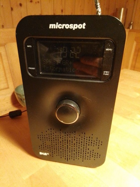 microspot DAB+ Radio, voll funktionsfähig (Gebraucht) in Bergün ...