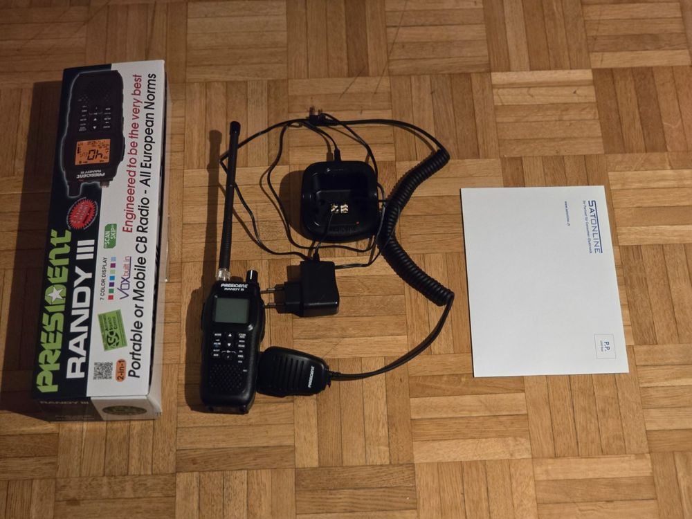 Verkaufe mein President Randy III Handfunk 40 Kanal AM/FM (Neu (gemäss ...