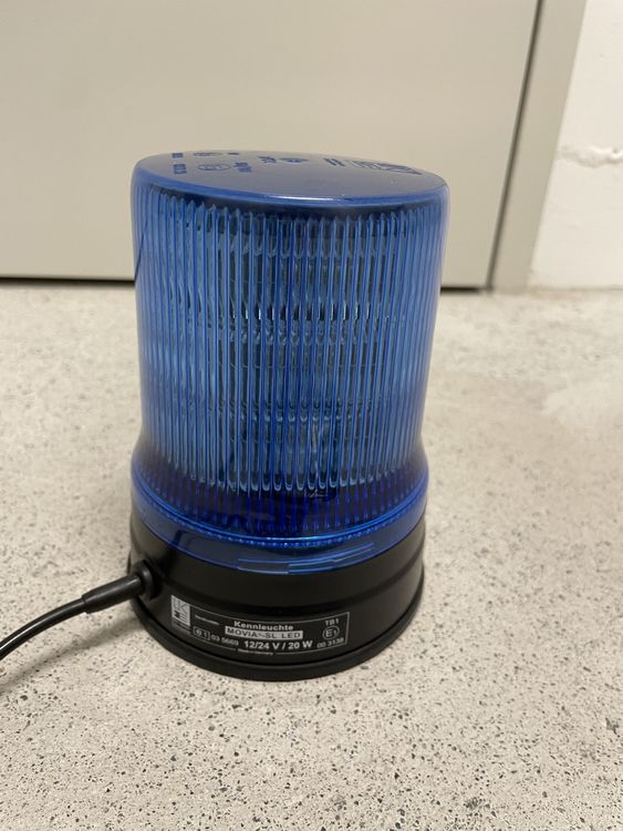 Blaulicht-Kennleuchte MOVIA-SL LED 12/24V 20W, wie neu! (Gebraucht) in ...