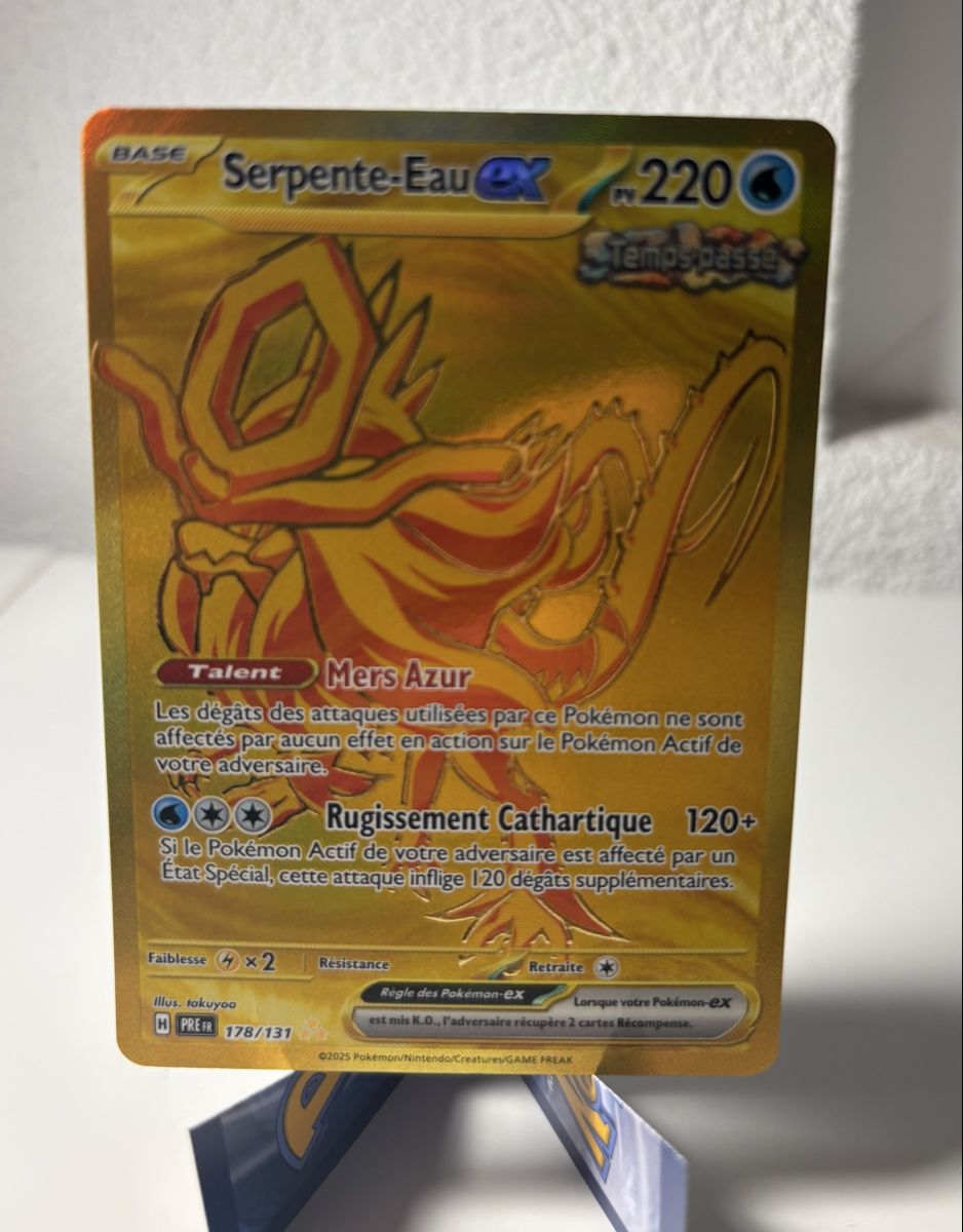 Serpente-eau EX Gold 178/131 (Neuf (Voir description)) à Pravidondaz ...