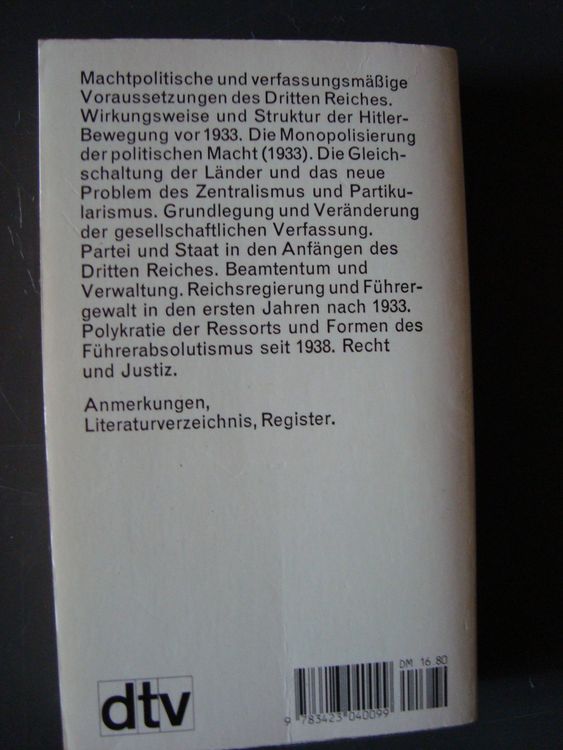 Der Staat Hitler | Kaufen auf Ricardo