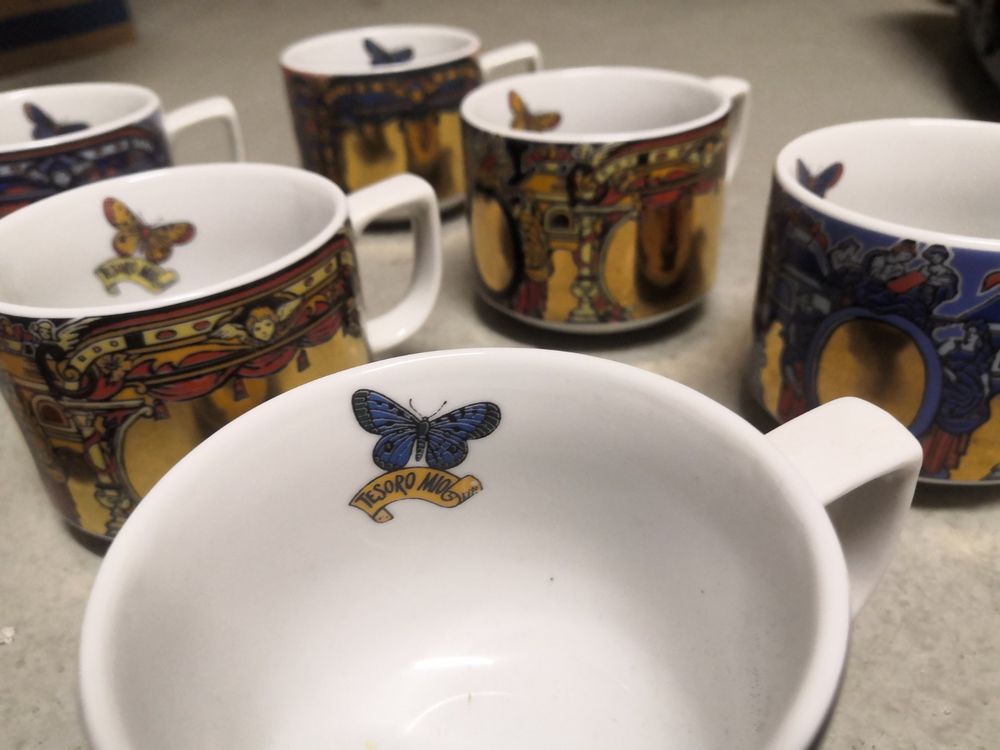 Porzellan Tassen Set von BOPLA 6 Stk. (Gebraucht) in Zürich für CHF 5 – nur Abholung auf Ricardo ...