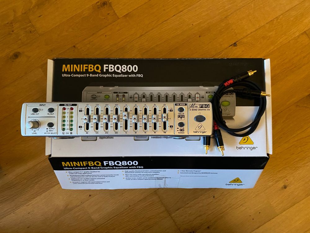 Mini Equalizer FBQ800 (24x4,5x11cm) (Gebraucht) in Winterthur für CHF ...