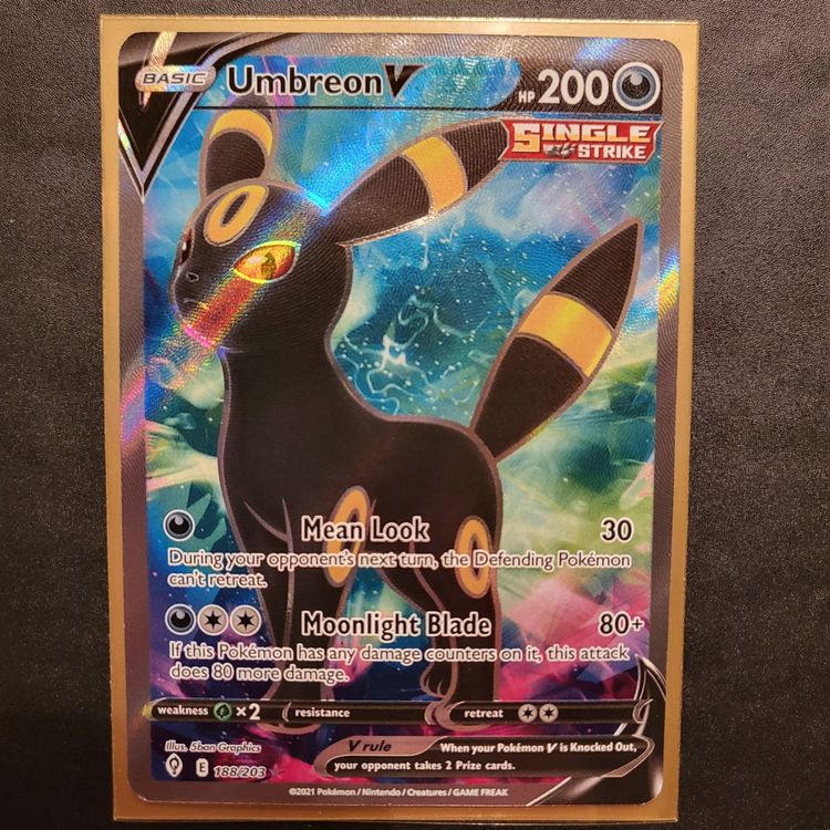 UMBREON V POKEMONKARTE | Kaufen auf Ricardo