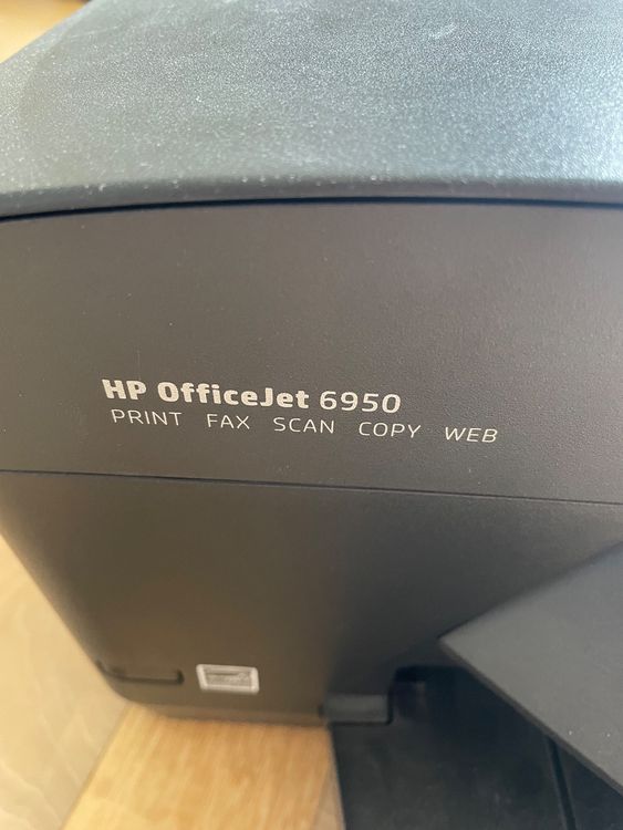 Drucker Imprimante HP OfficeJet 6950 + 9 cartouches neuves (Gebraucht ...