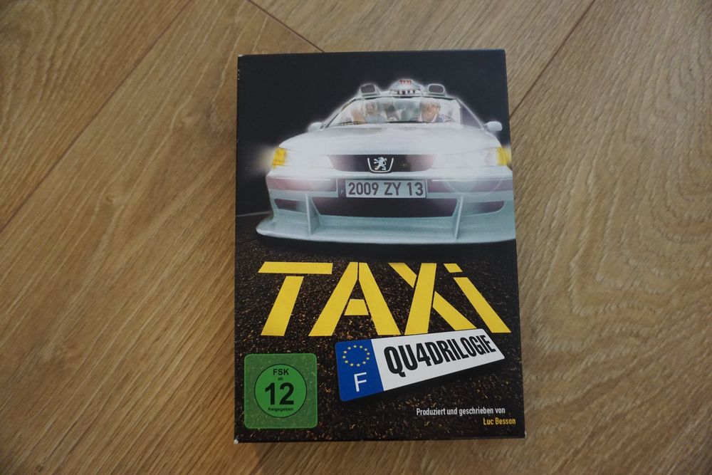Taxi Film Quadrologie 4 Dvd's von Luc Besson (Neu (gemäss Beschreibung ...