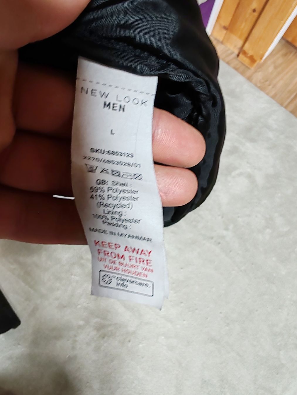 New Look Herren Jacke, Schwarz, Grösse L - Top Zustand! (Gebraucht) in ...