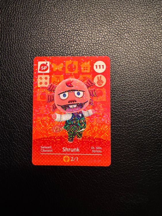 Animal Crossing Amiibo Karte Samselt Nr. 111 (Gebraucht) in Rheineck für CHF 1 – mit Lieferung ...