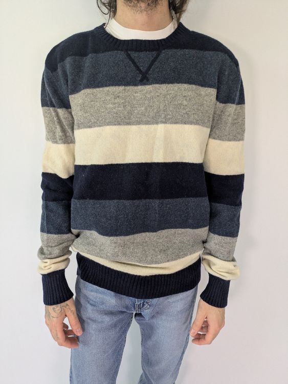 Henry Choice Winter Strickpullover 80% Wolle Herren, Grösse (Gebraucht ...