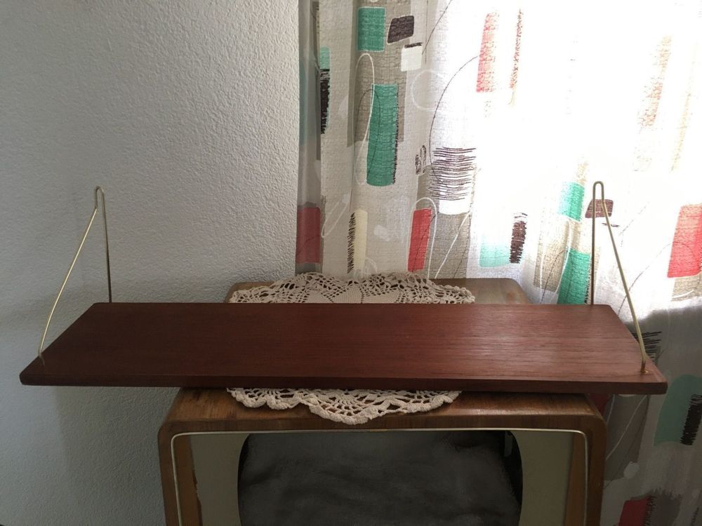 Original Teakholz wand Tablar/ Regal | Kaufen auf Ricardo