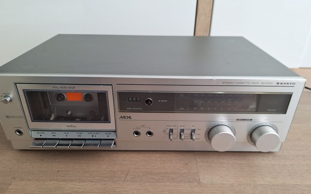 Tape Deck Sanyo RD-2503 Dolby (Gebraucht) in Liebefeld für CHF 70 – mit ...