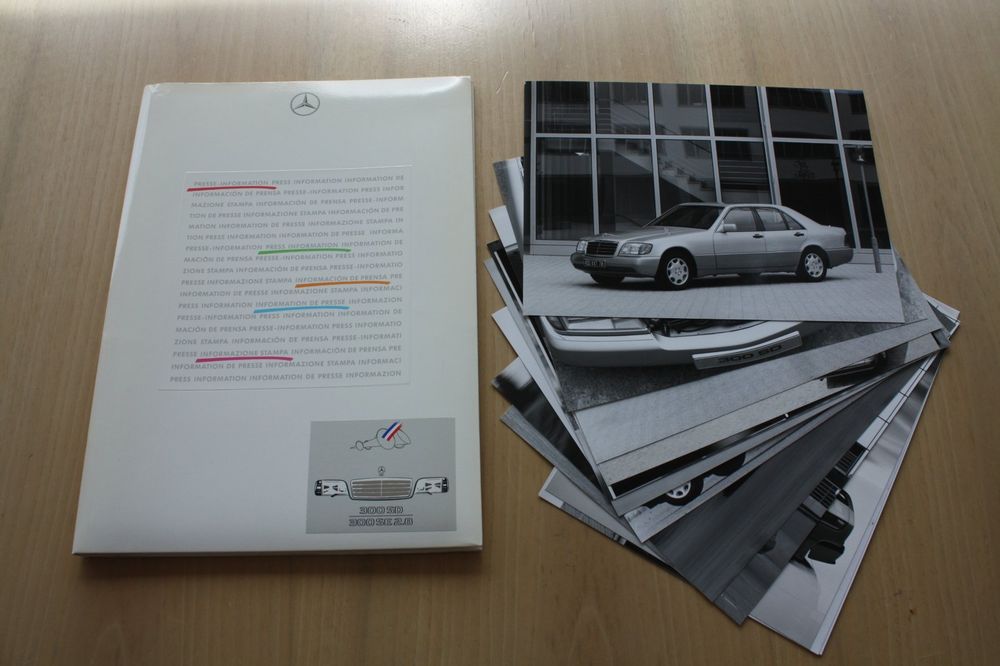 Mercedes Pressemappe/Turbo 300SD/Intro E-klasse 10/1992 (Gebraucht) in ...