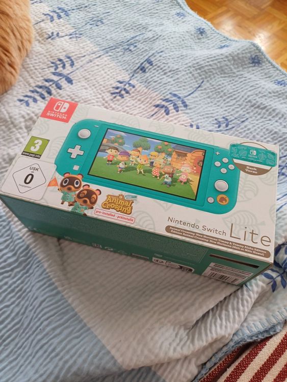 CONSOLE NINTENDO SWITCH LITE ANIMAL CROSSING OVP BOX (Neu (gemäss ...