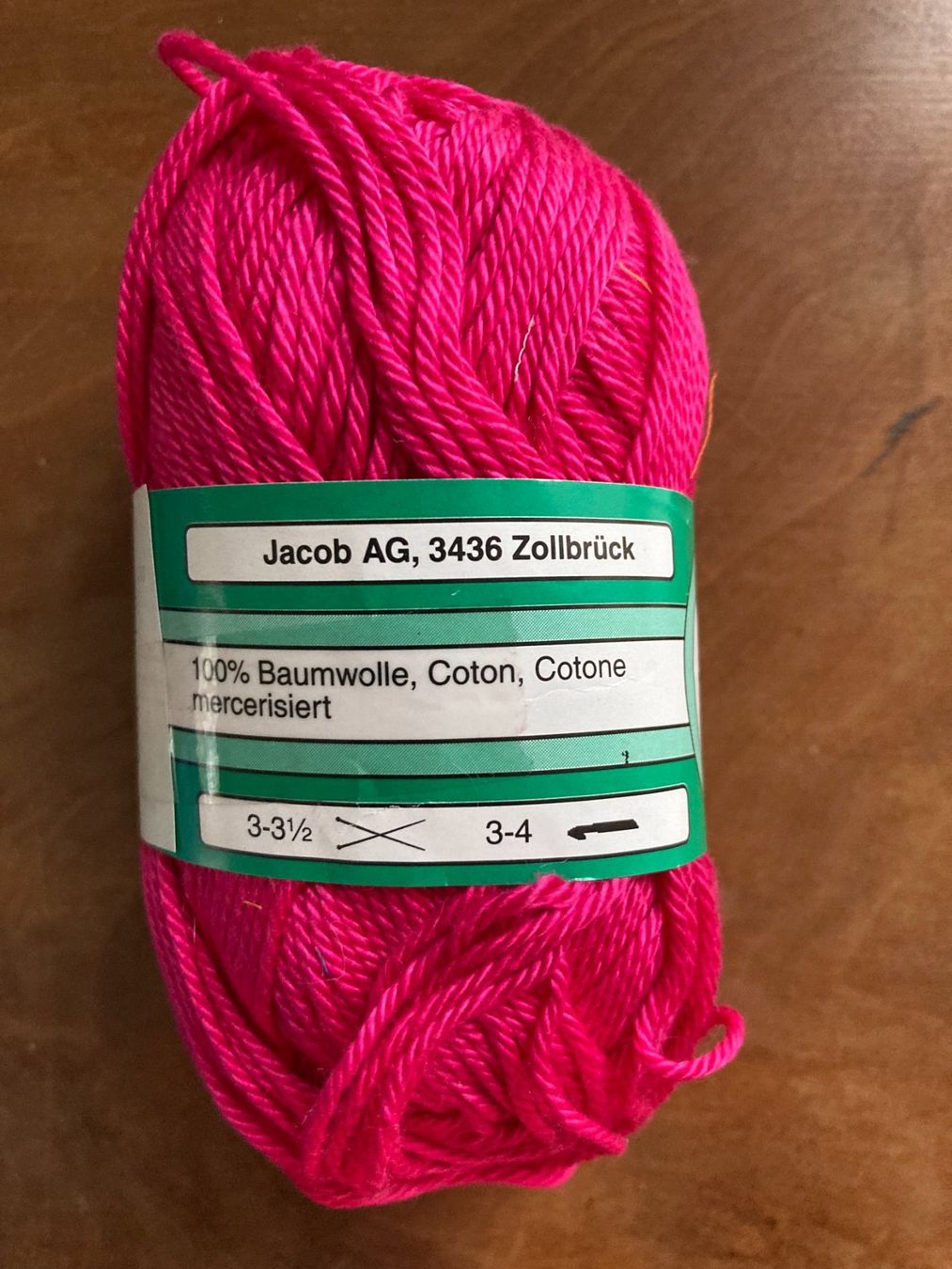 MARBELLA Strickgarn 100% Baumwolle von Jacob AG, Zollbrück (Neu (gemäss ...