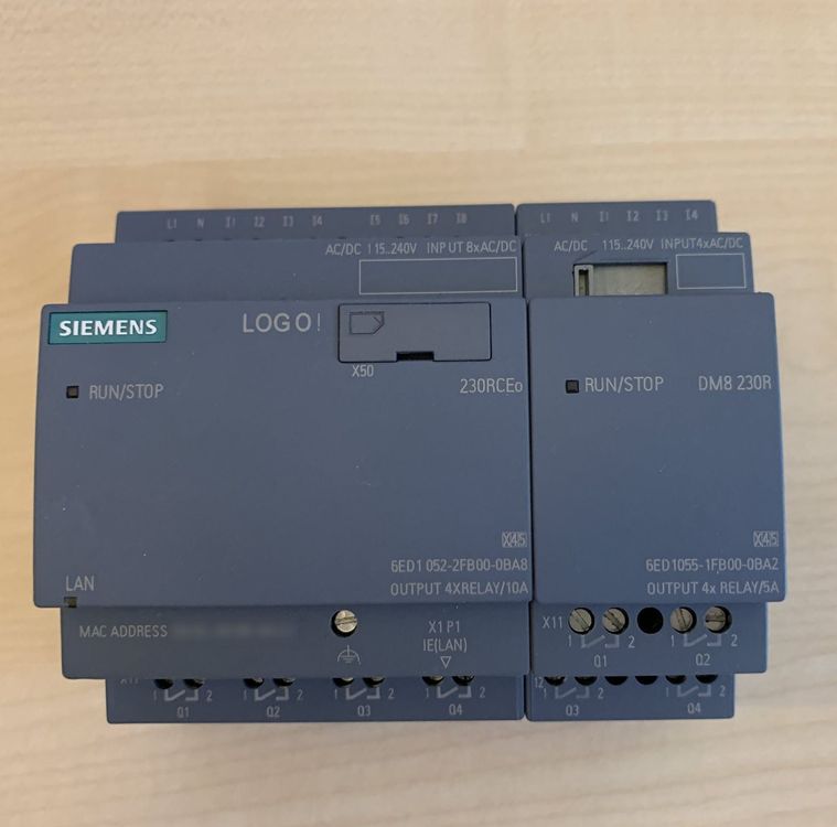 Siemens LOGO! SPS mit Erweiterung (Gebraucht) in Zufikon für CHF 64 ...