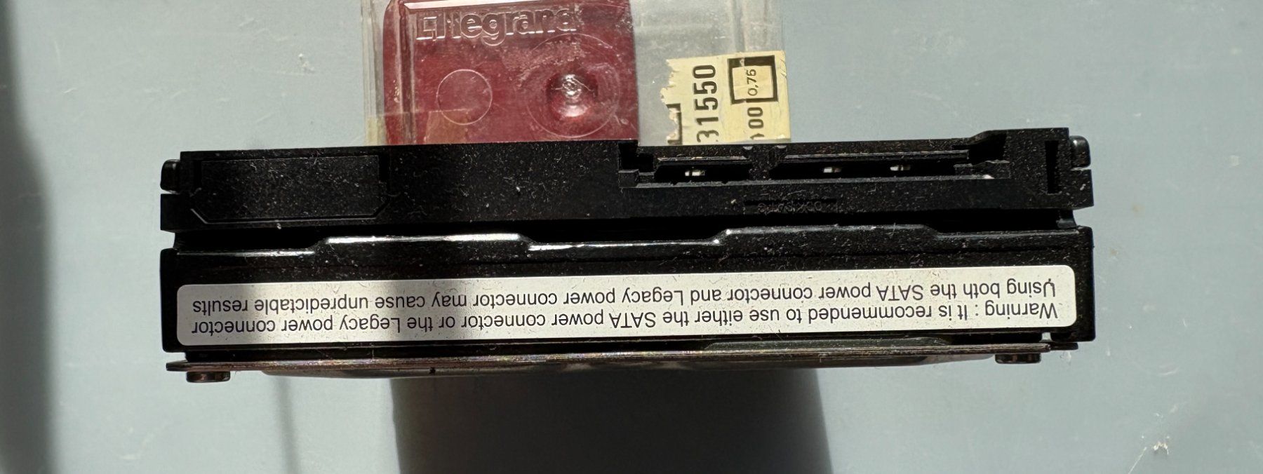 Festplatte 400GB Hitachi Deskstar -- Serial ATA (Gebraucht) in orselina ...