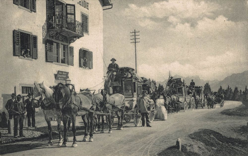 Lenzerheide - Postankunft, Postablage (Gebraucht) in Bronschhofen für ...