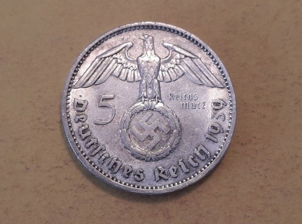 Reichsmark 5 RM, 1939 | Kaufen auf Ricardo