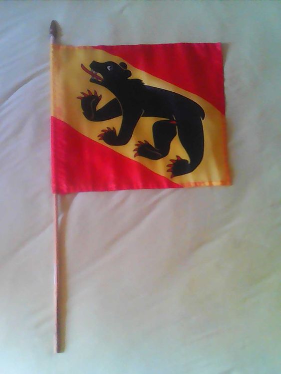 Fahne Kanton Bern/Drapeau Berne/Berna (Neu (gemäss Beschreibung)) in ...