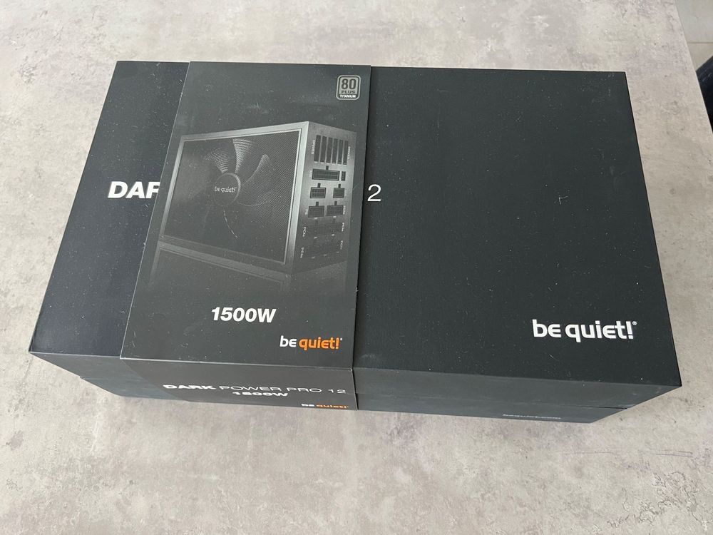 be quite! Dark Power Pro 12 Netzteil (1500W) (Neu (gemäss Beschreibung ...