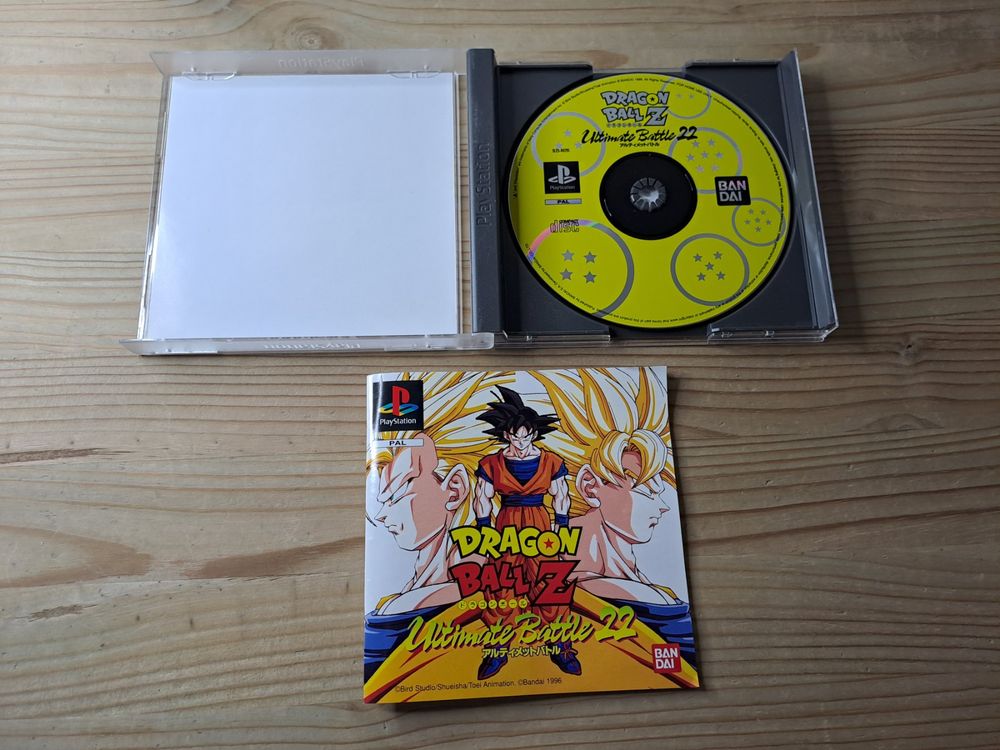 Dragon Ball Z Ultimate Battle 22 - Dragonball Z DBZ PS1 (Gebraucht) in ...