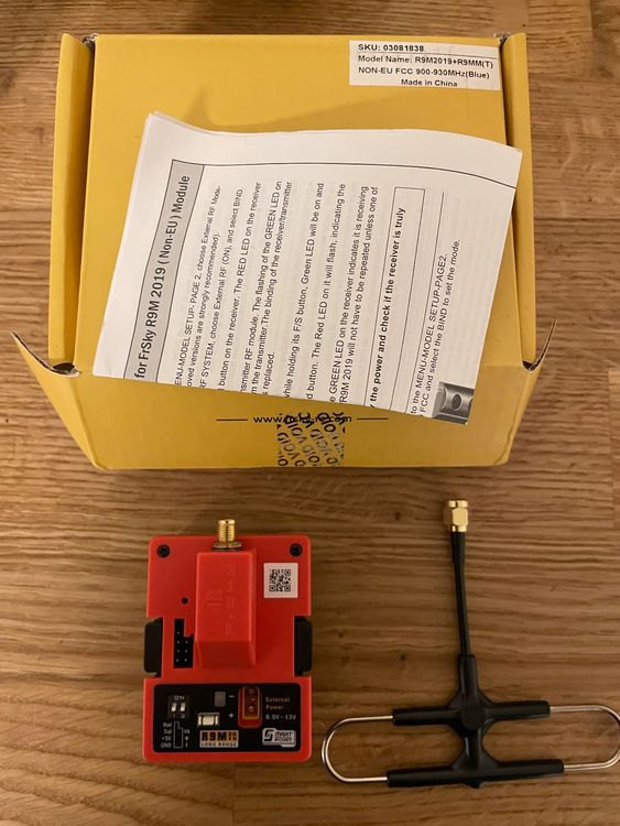 Frsky R9M 2019 900MHz Long Range Modul RC Sender | Kaufen auf Ricardo