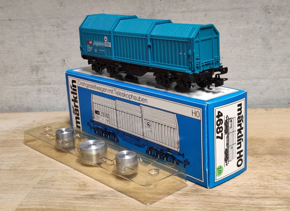 Märklin 4687 SBB Schiebedachwagen TOP | Kaufen auf Ricardo