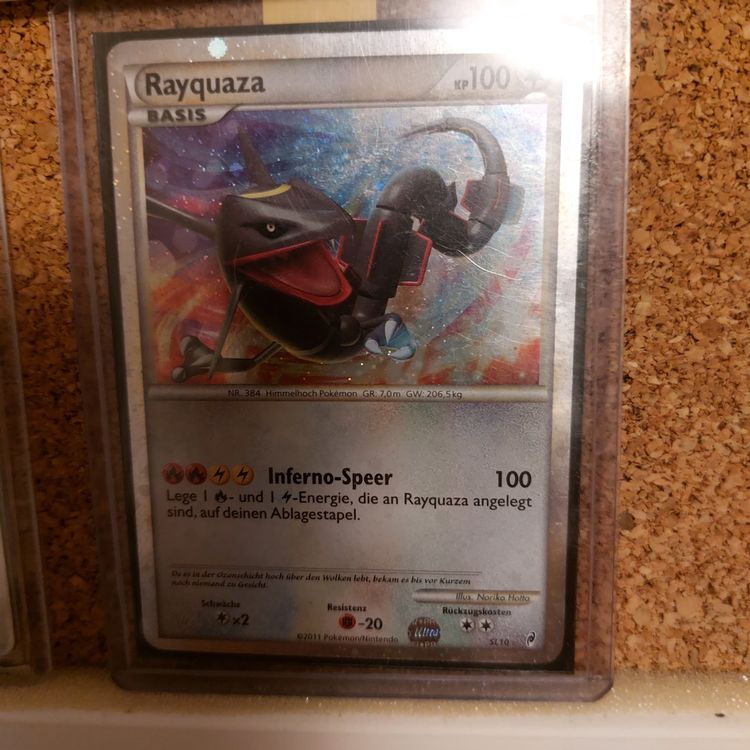 Pokemon Ruf der Legenden SL10 Rayquaza Boosterfrisch (Neu (gemäss ...