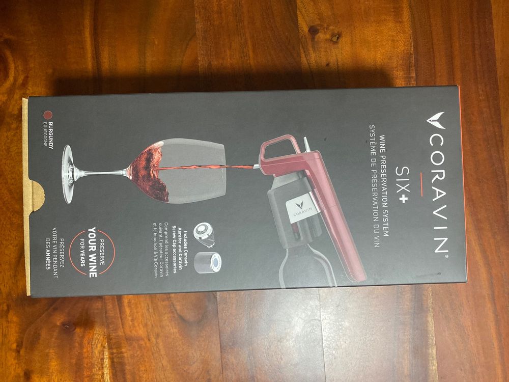 Coravin six plus set (Neu (gemäss Beschreibung)) in Mühlethurnen für CHF 250 – mit Lieferung auf ...
