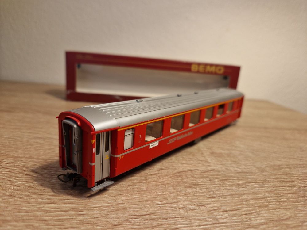 Bemo 3252 123 Personenwagen 1.Kl Viafier Retica H0m OVP NEU | Kaufen ...