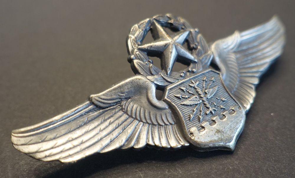 US Air Force Master Navigator Badge / Navigator Abzeichen (Gebraucht ...