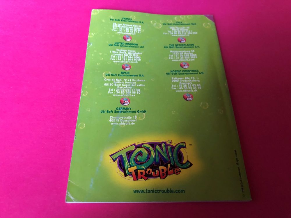 ANLEITUNG FÜR TONIC TROUBLE NINTENDO 64 (Gebraucht) in Hägendorf für ...