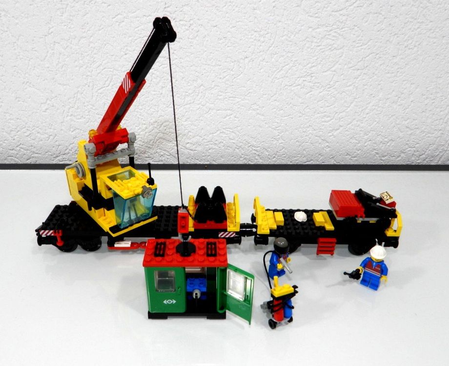 LEGO EISENBAHN 4552 BAUKRANWAGEN MIT ZUBEHÖR | Kaufen auf Ricardo