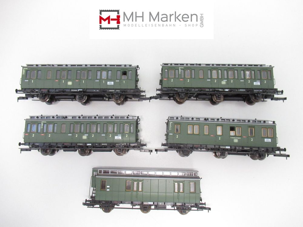 Roco 5-tlg. Dreiachser-Personenwagenset DB Ohne OVP DC GS H0 | Kaufen auf Ricardo