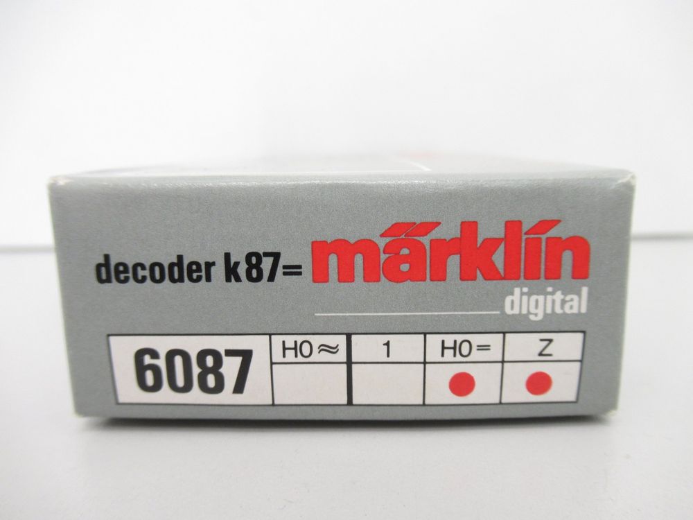 Märklin 6087 Decoder k87 DC für Spur H0 und Z (Gebraucht) in Basel für ...