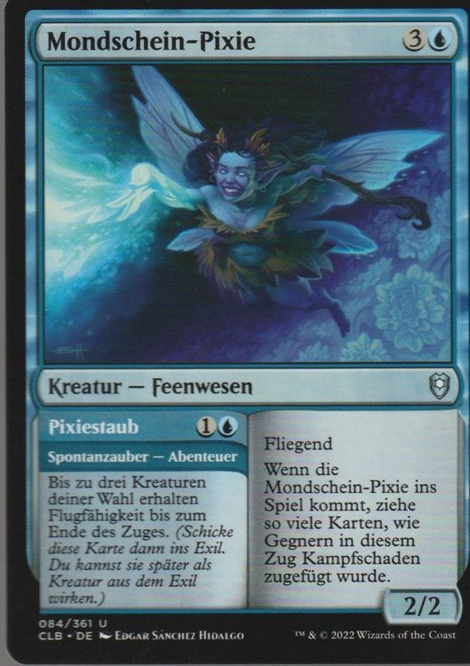 TCG Magic The Gathering MTG CLB 084 Moonshae Pixie (Neu (gemäss ...