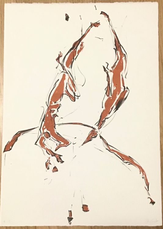 Stephanie GROB (1957) Sehr Seltener Lithographie Handsignier (Gebraucht ...