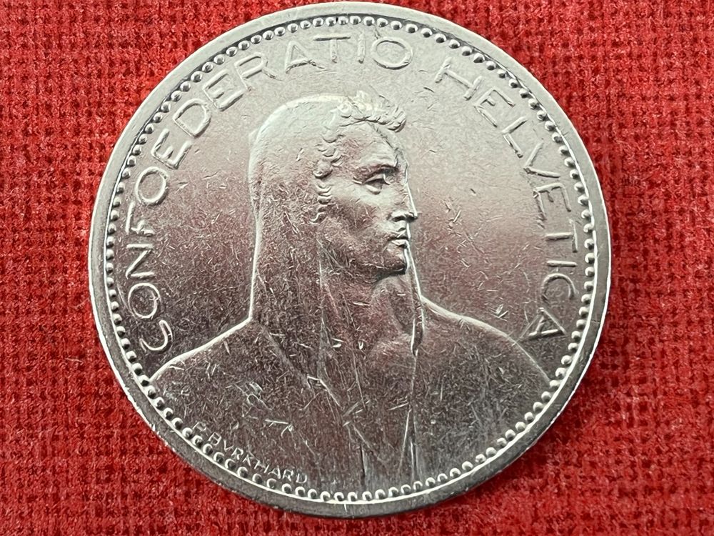 5 Franken 1923 Silber Alphirte TOP (Gebraucht) in Ormalingen für CHF 66.95 – mit Lieferung auf ...